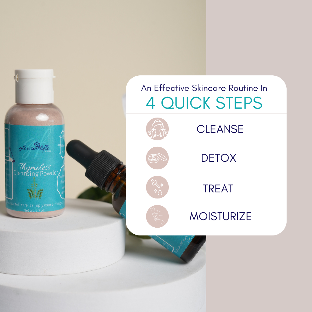 Achieve Radiant Skin with a 4-Step Glow Routine – Glow With Flo
